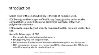 Elliptic curve cryptography | PDF