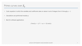 Elliptic Curve Cryptography | PPTX