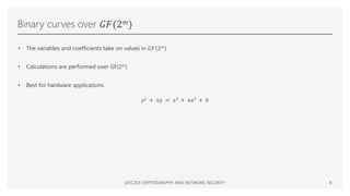 Elliptic Curve Cryptography | PPTX