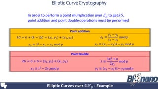 Elliptic Curve Cryptography | PPTX