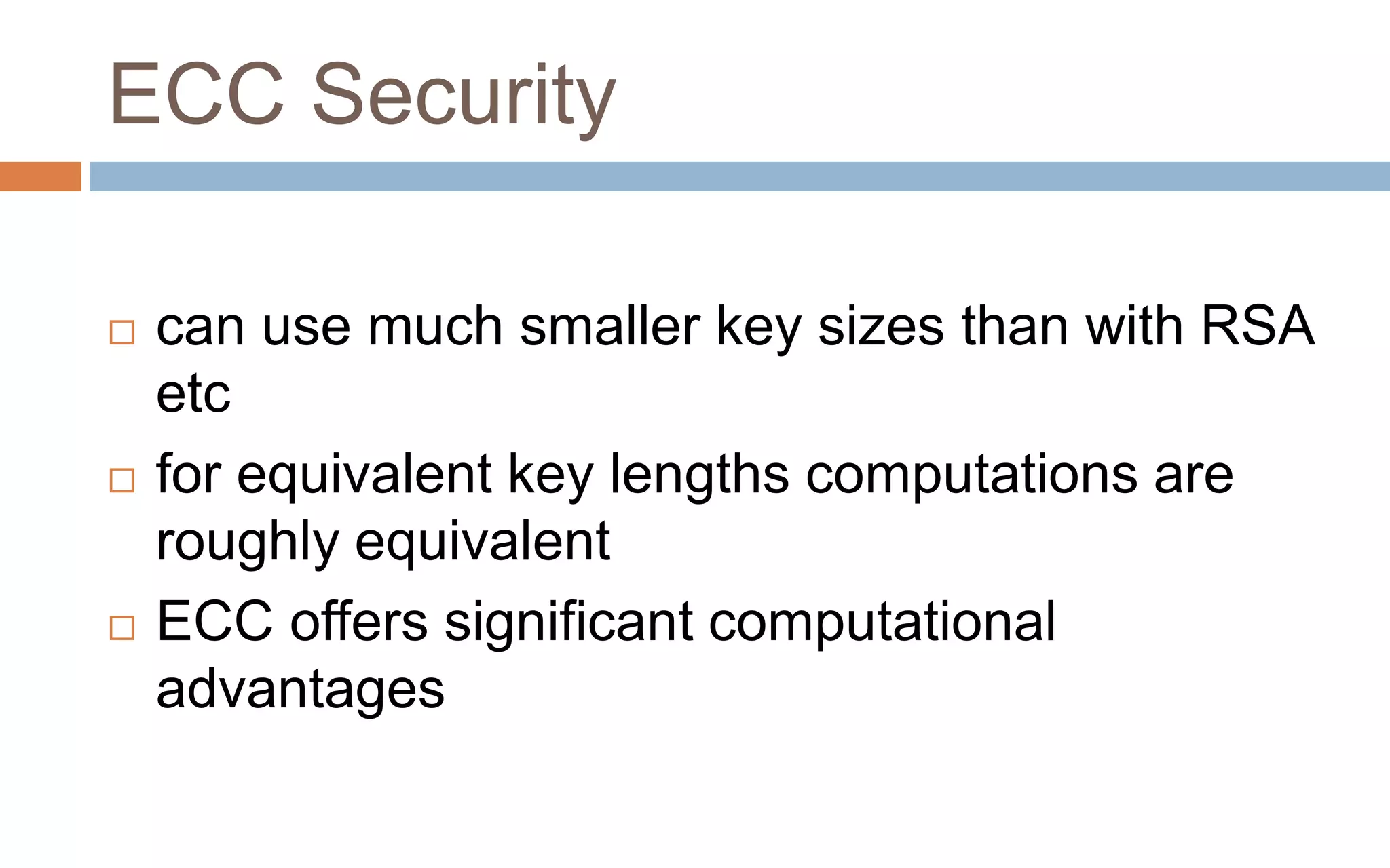 Elliptic Curve Cryptography | PPT Elliptic Curve Cryptography | PPT