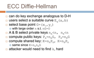 Elliptic Curve Cryptography | PPT