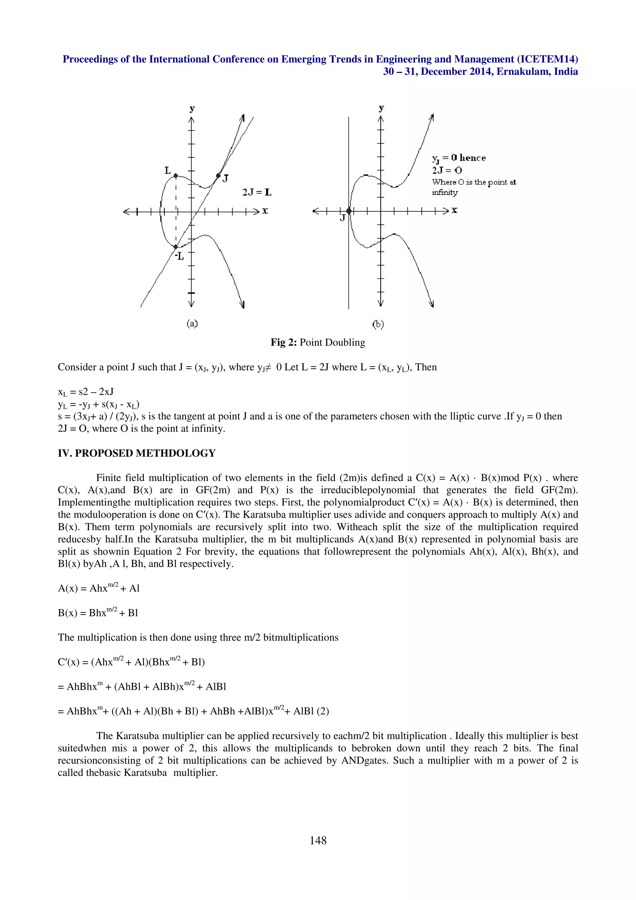 Elliptic curve scalar multiplier using karatsuba | PDF | Computer Software and Applications ...