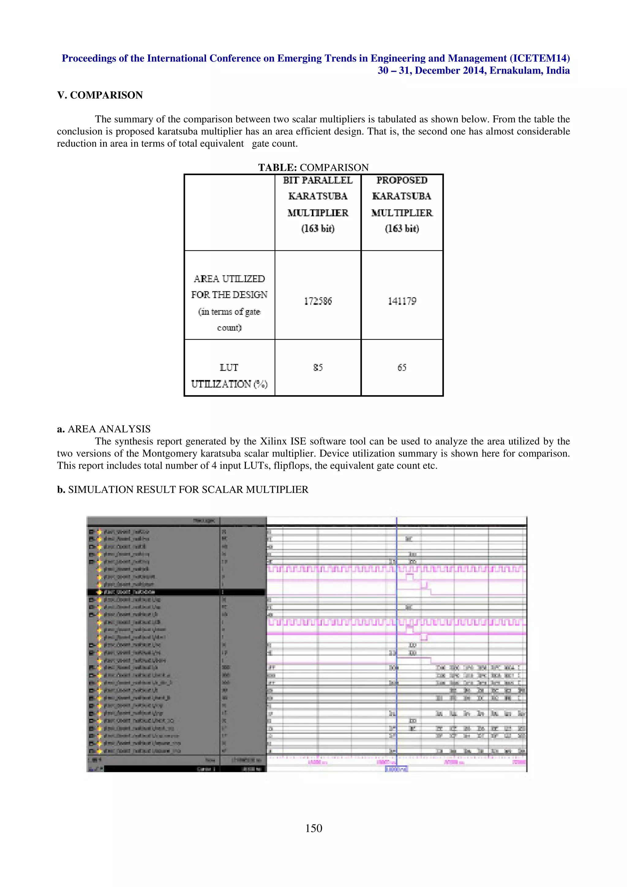 Elliptic curve scalar multiplier using karatsuba | PDF | Computer Software and Applications ...