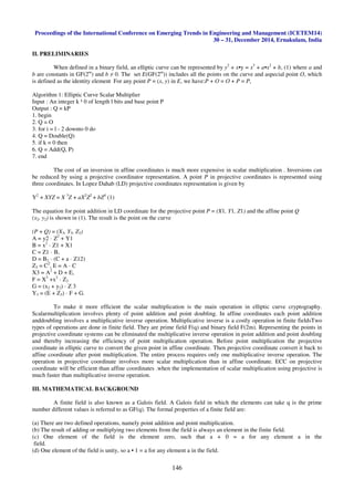 Elliptic curve scalar multiplier using karatsuba | PDF