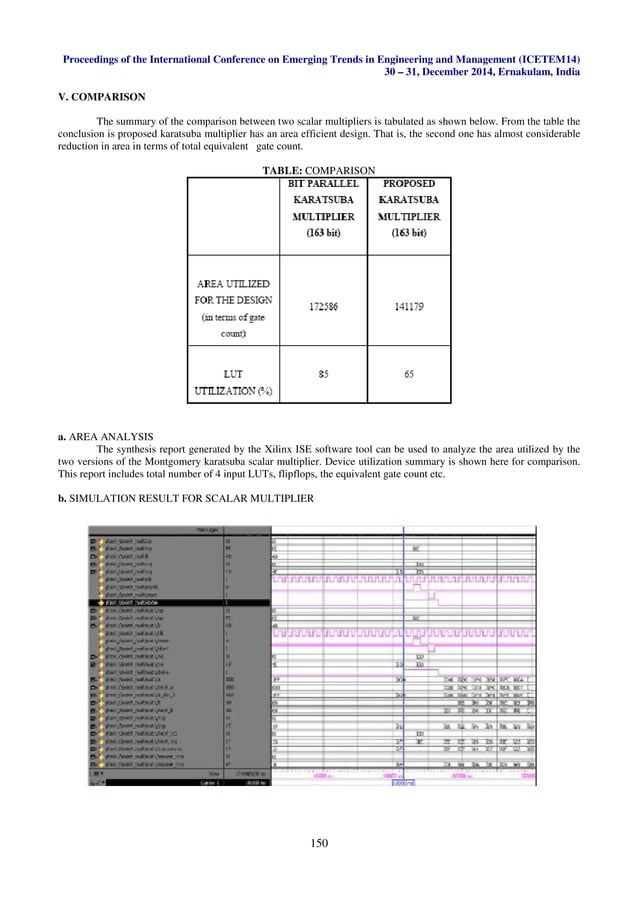 Elliptic curve scalar multiplier using karatsuba | PDF