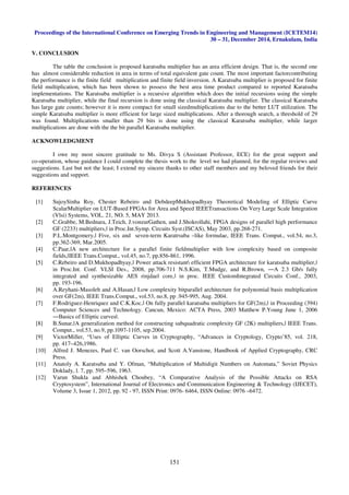 Elliptic curve scalar multiplier using karatsuba | PDF | Computer Software and Applications ...