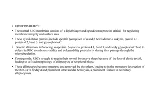 Elliptocytes, causes, prognosis & Treatment.pptx