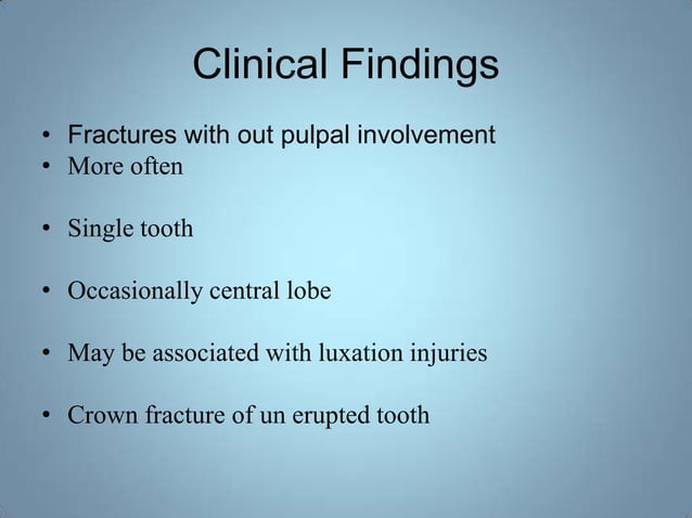 Ellis class i & ii fracture | PPT