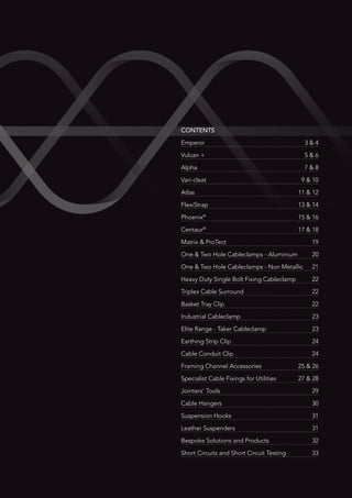Ellis Patents - Cable Cleats, Cable Clamps & Cable Straps | PDF