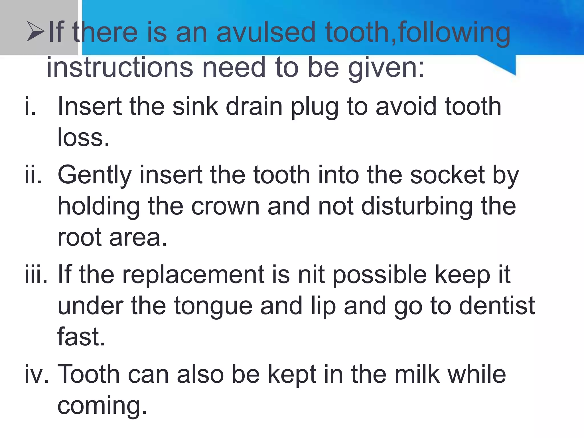 Management of Ellis Class IV Fracture | PPTX