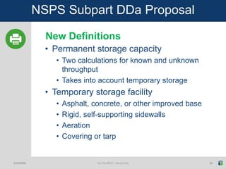 Ellis, Melissa, Tellevate, New Source Performance Standards for Grain ...