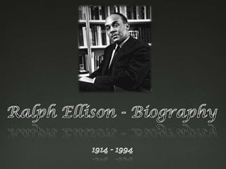 Ellison 1 | PPTX | Books and Literature