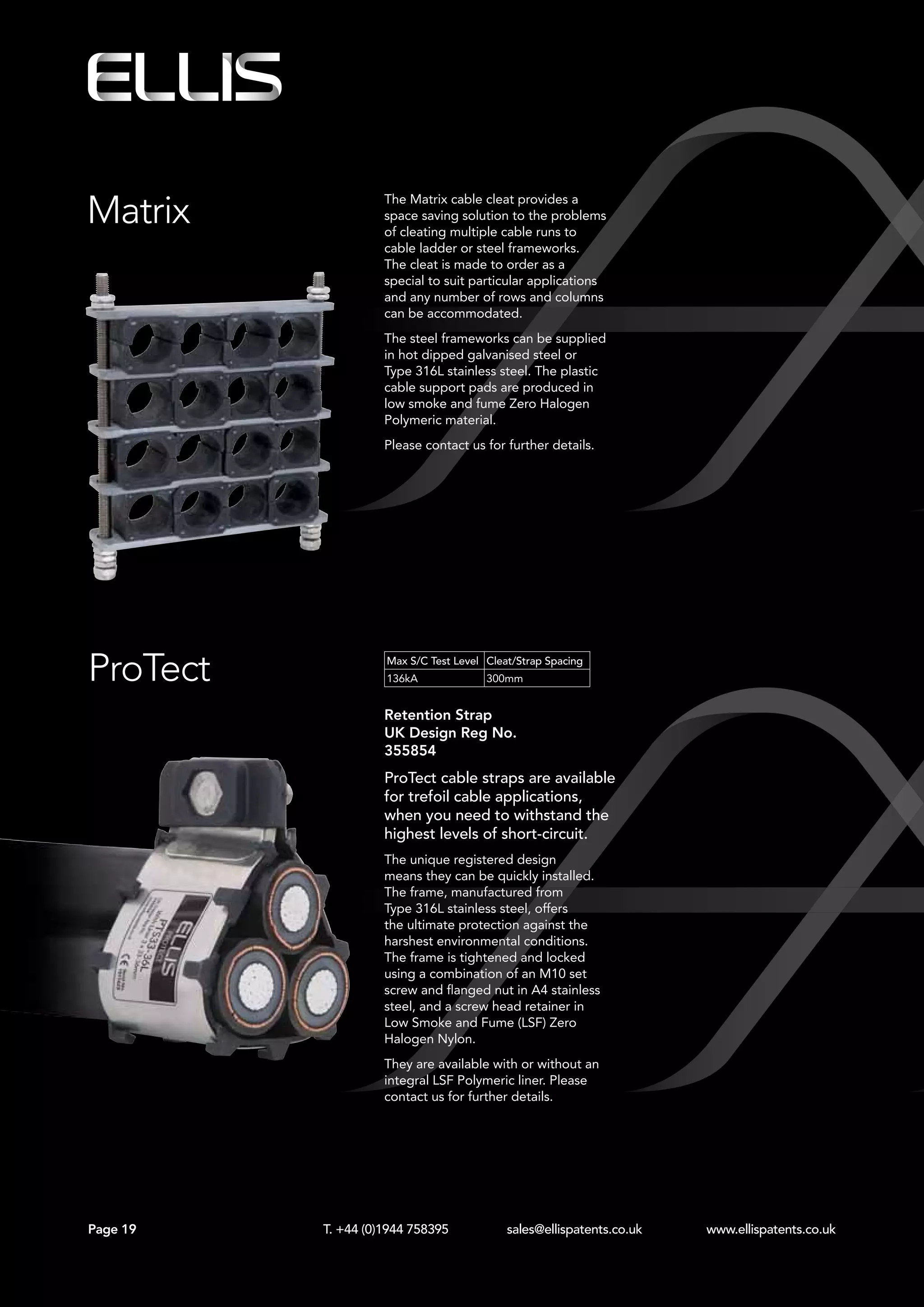 Ellis Patents Cable Cleats - General Catalogue | PDF | Sports Equipment ...