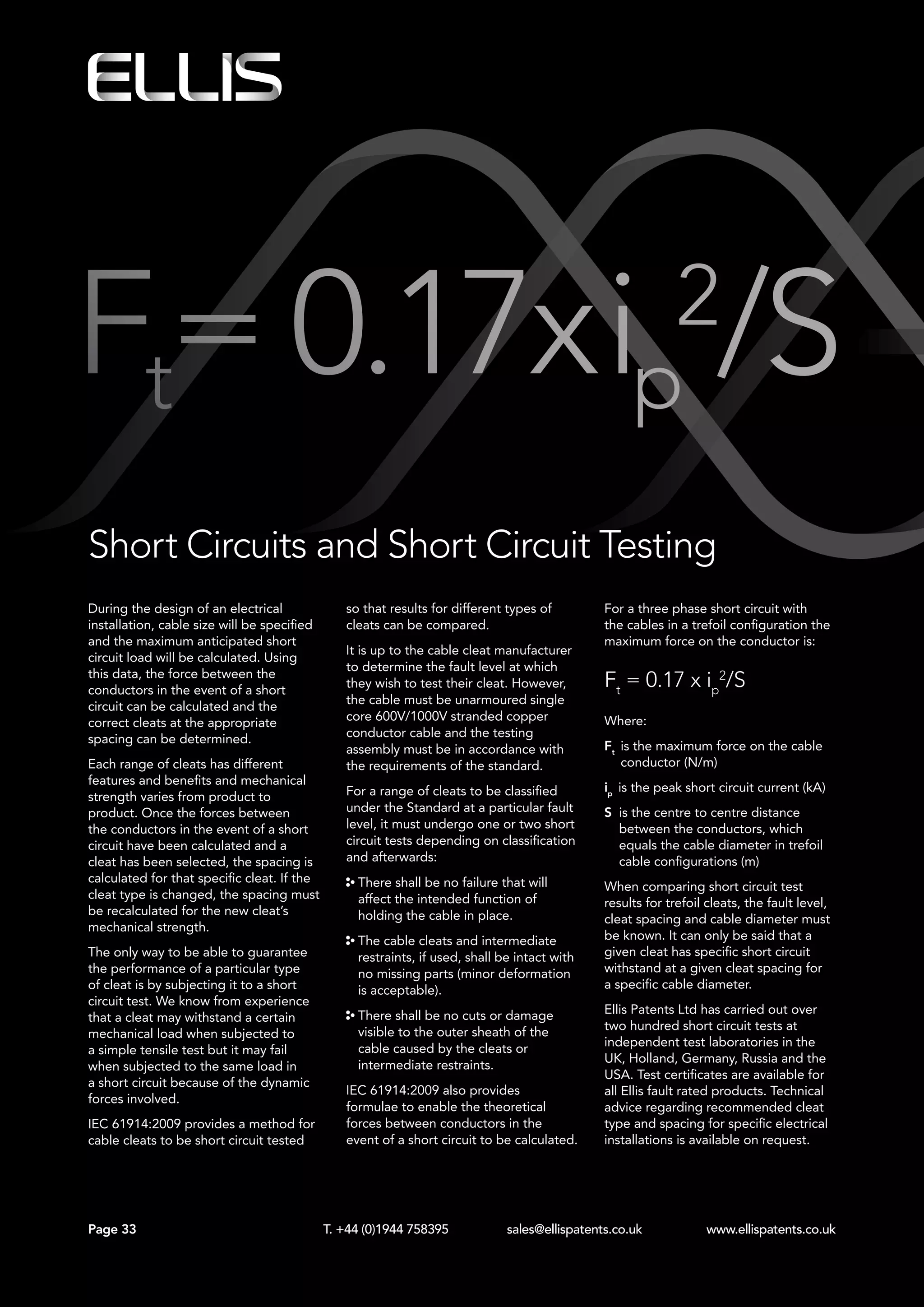 Ellis Patents Cable Cleats - General Catalogue | PDF | Sports Equipment ...