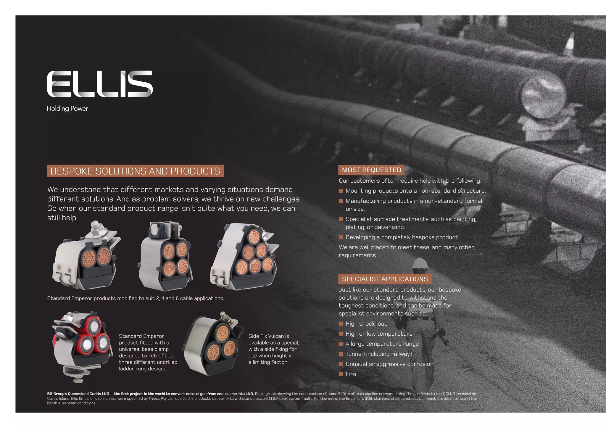 Ellis Patents Cable Cleats, Clamps & Hangers - Catalogue | PDF