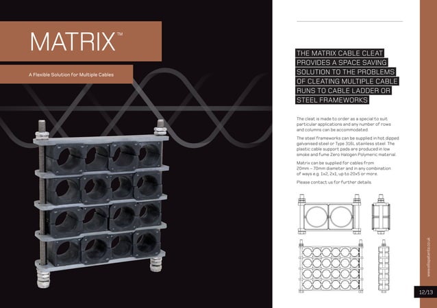 Ellis Patents Cable Cleats, Clamps & Hangers - Catalogue | PDF
