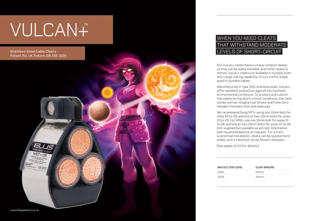 Ellis Patents Vulcan Cable Cleats | PPT