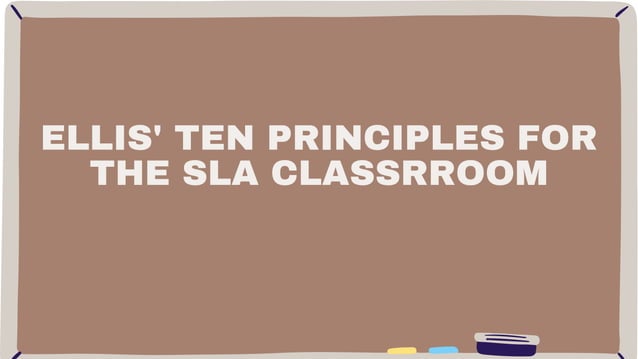 Ellis' Ten Principles for the SLA Classrroom.pdf | Educational ...
