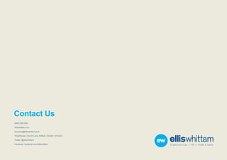 Ellis Whittam Brochure | PPT