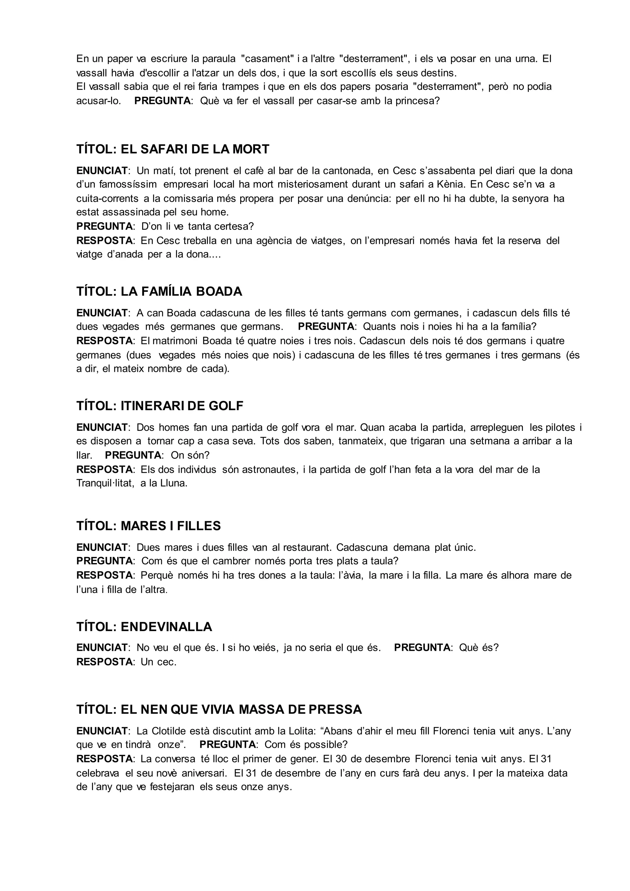 EL LLIBRE DEL ENIGMES EXPEDIENTS LÒGICS. RESPOSTES.docx