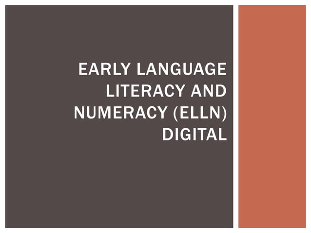 Elln digital-2021 (1) | PPTX | Education