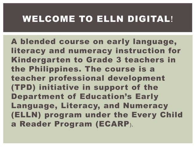 Elln digital-2021 (1) | PPTX | Education