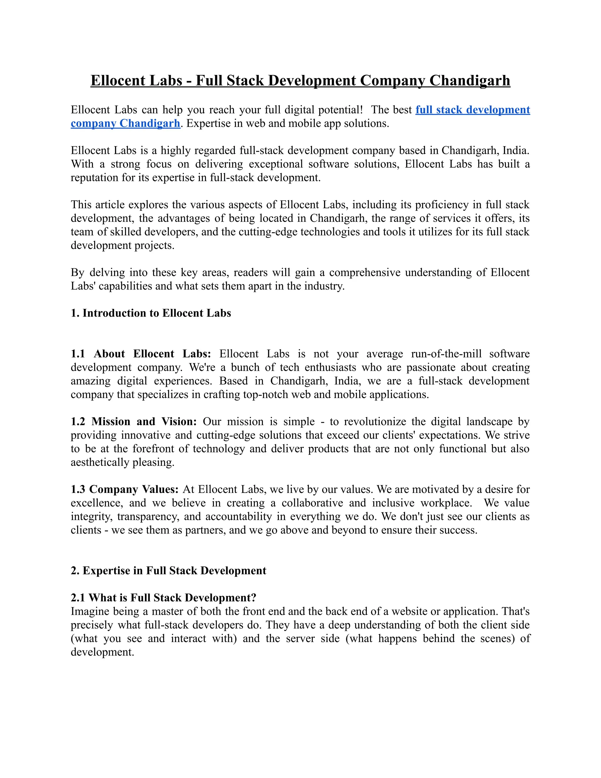 Ellocent Labs - Full Stack Development Company Chandigarh.pdf