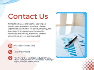 Ellocent Labs - Artificial Intelligence and Machine Learning for ...