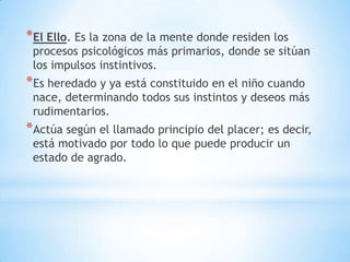 Ello, yo y súper yo | PPTX