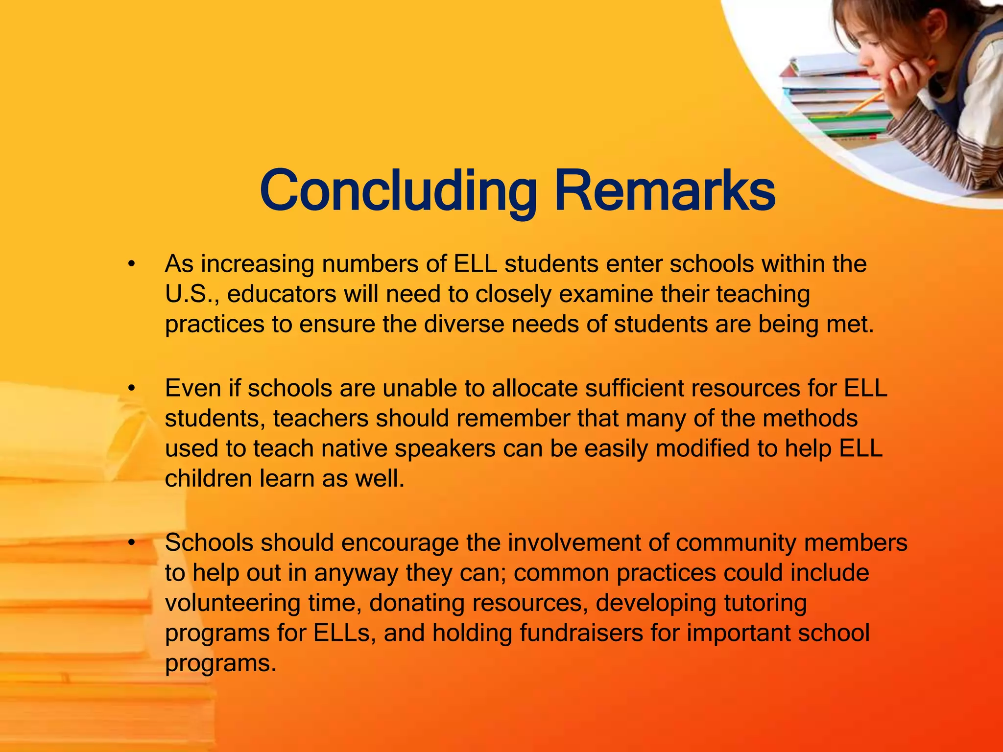 Teaching English Language Learners ELLs | PPTX