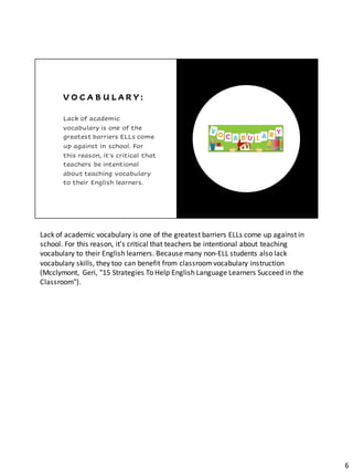 ELL power point with notes | PDF