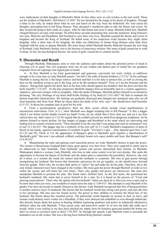 A Survey of Human Wickedness in Shakespeares Macbeth | PDF
