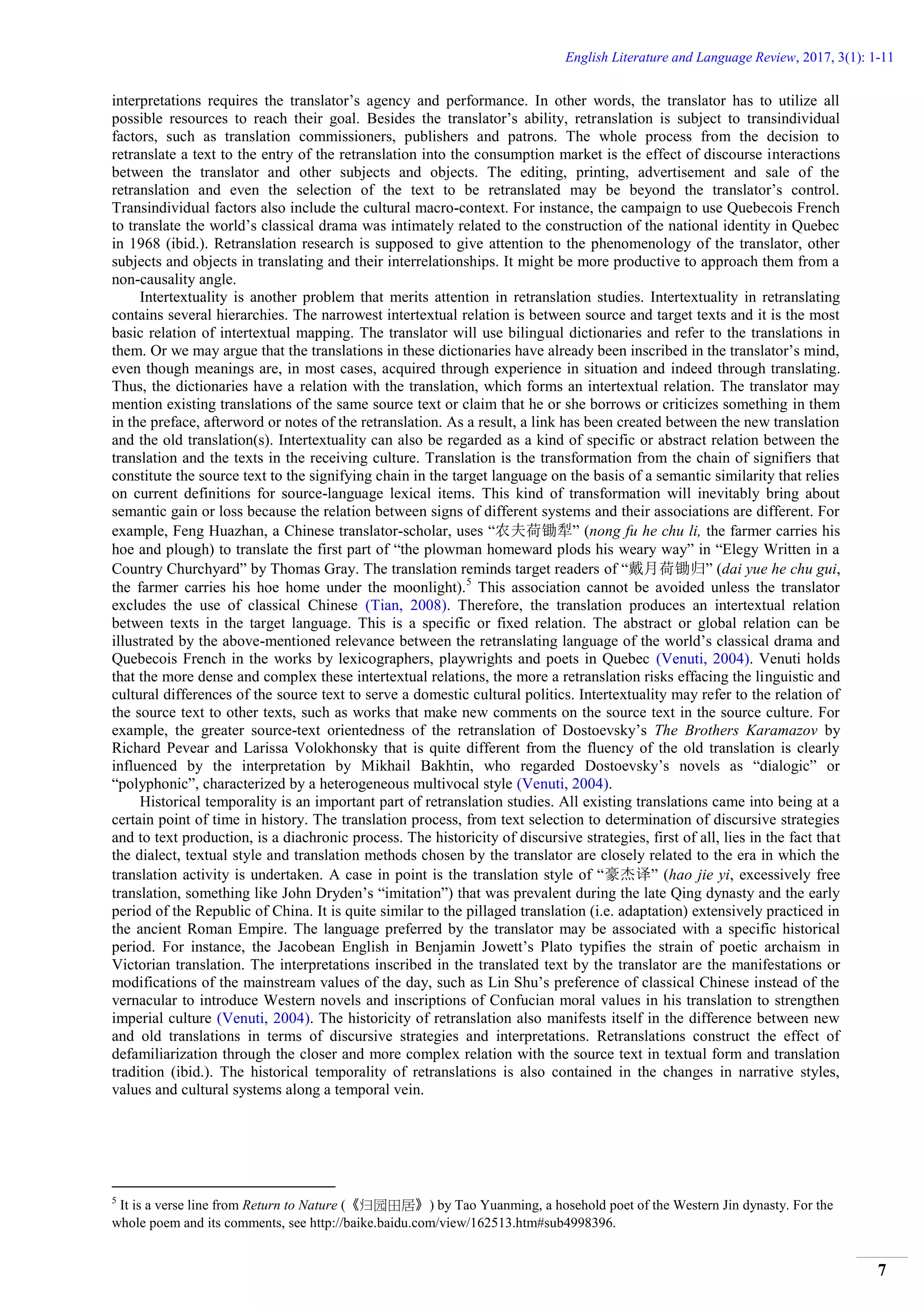 Retranslation Theories: A Critical Perspective | PDF
