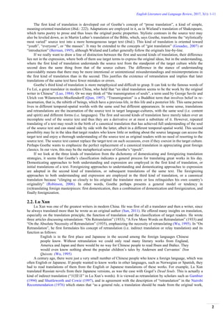 Retranslation Theories: A Critical Perspective | PDF