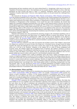 Retranslation Theories: A Critical Perspective | PDF