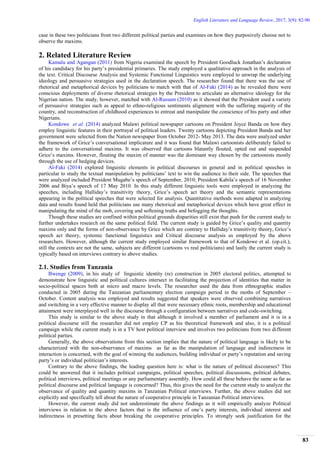 The Observance of Gricean Conversational Maxims by Tanzanian ...