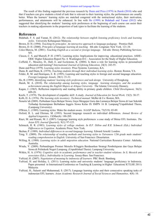 Analysis of Language Learning Styles and Language Achievements of ...