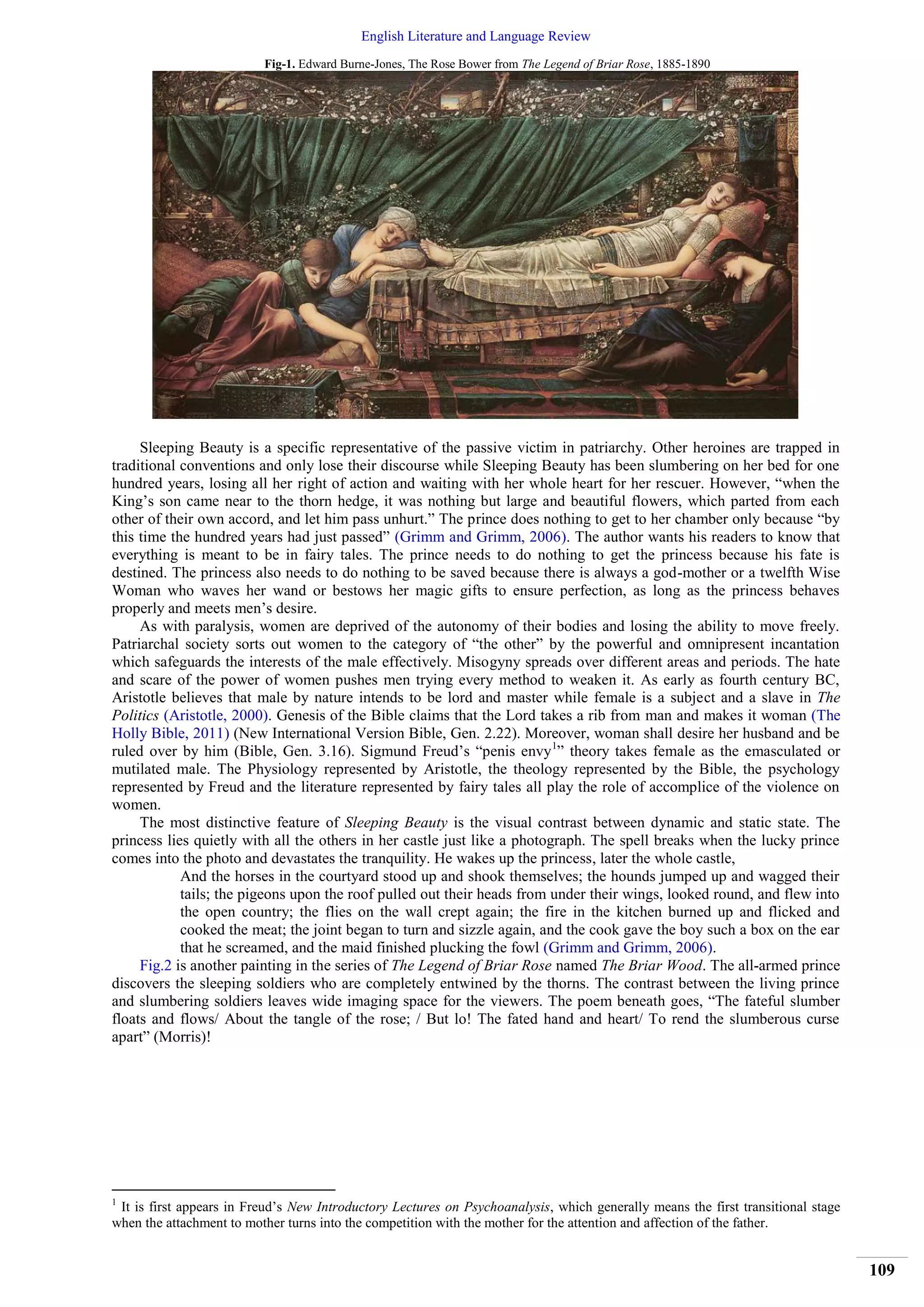 A Feminist Reading on Sleeping Beauty | PDF