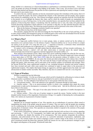 Delineating the Language Features of War Speeches | PDF