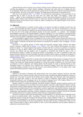 Delineating the Language Features of War Speeches | PDF