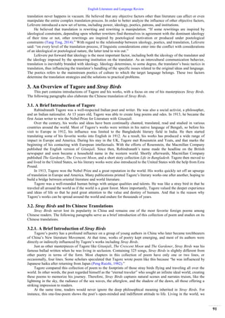 A Study on Feng Tang’s Translation of Stray Birds from Manipulation ...