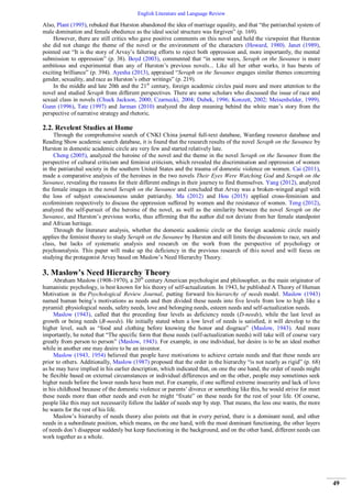 An Analysis of Arvay’s Strategies for Love and Self-Actualization in ...