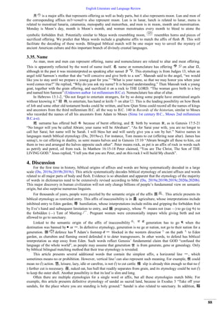 Biblical Etymology of Organs and Body Parts | PDF