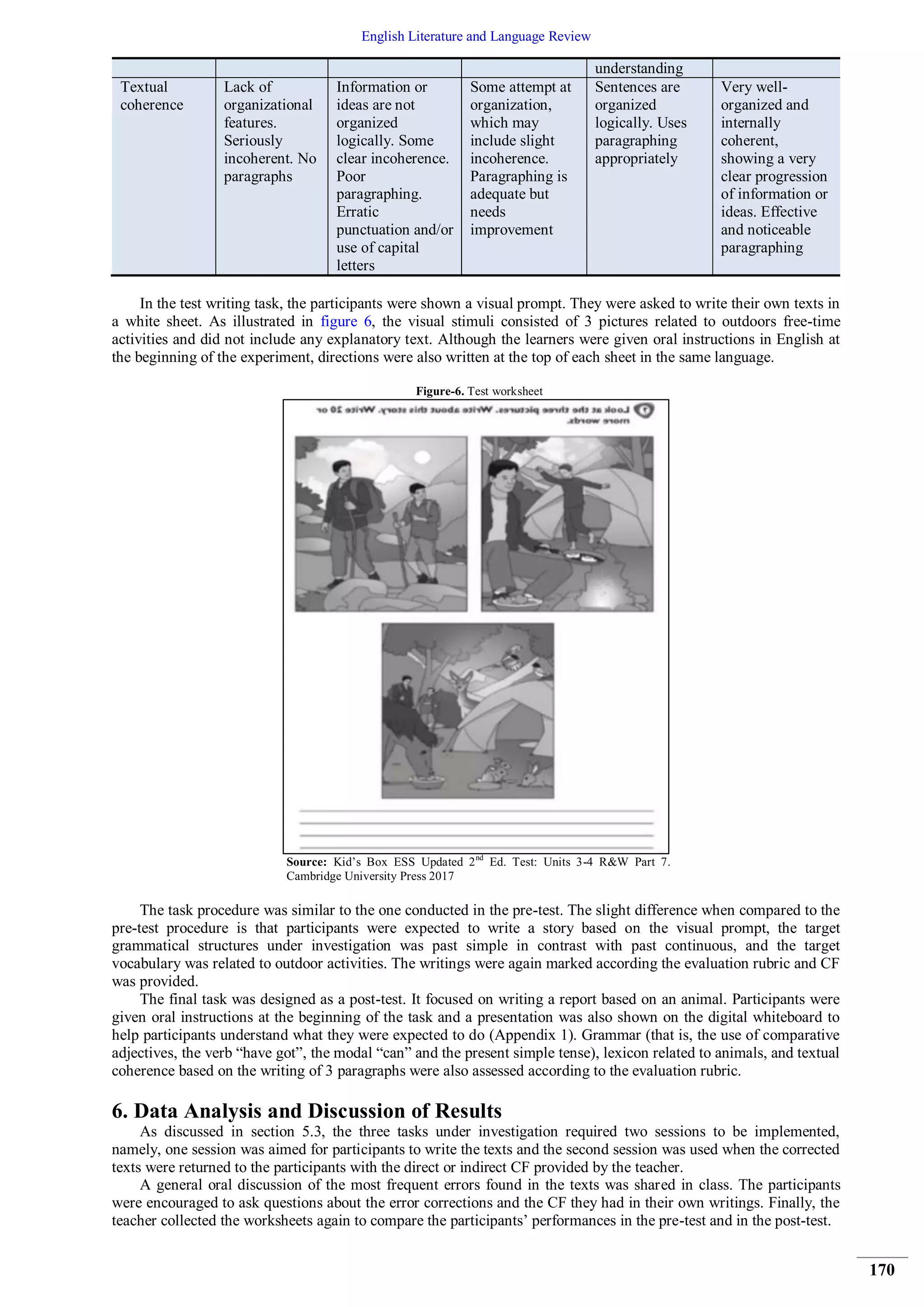 Direct and Indirect Feedback in the L2 English Development of Writing Skills | PDF