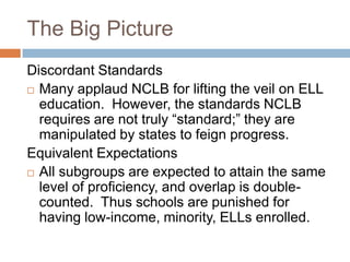 English Language Learners and NCLB testing | PPT