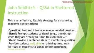 Ells sheltered instruction_notes | PPTX