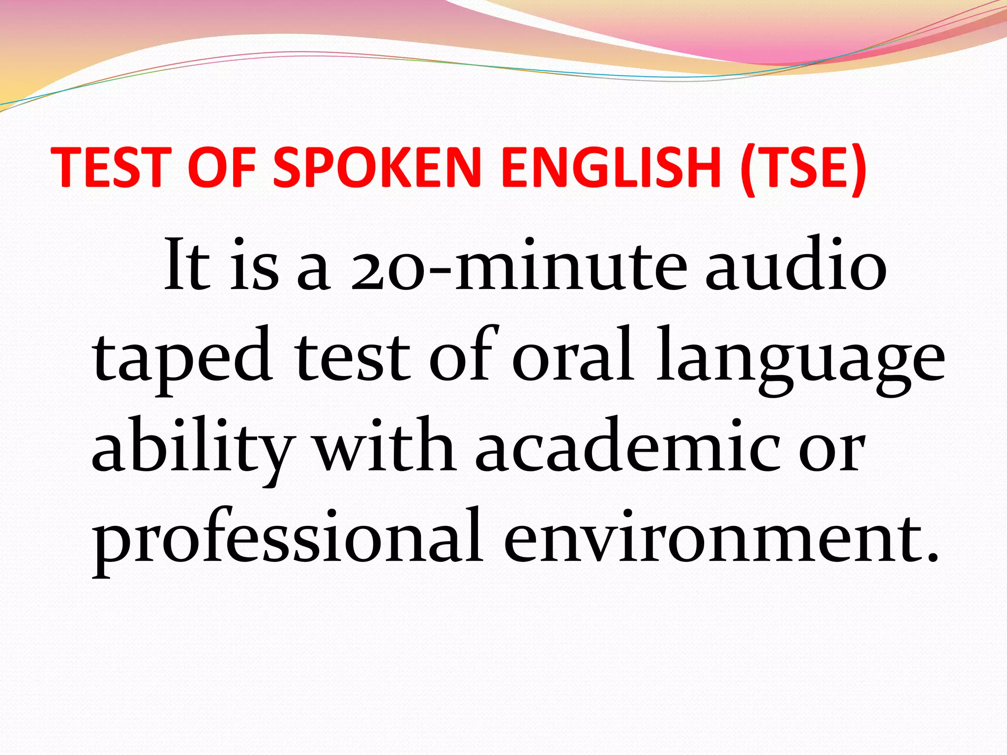 Designing Assessment Tasks - Responsive Speaking. | PDF