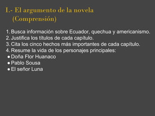 El último trabajo del señor luna | PDF