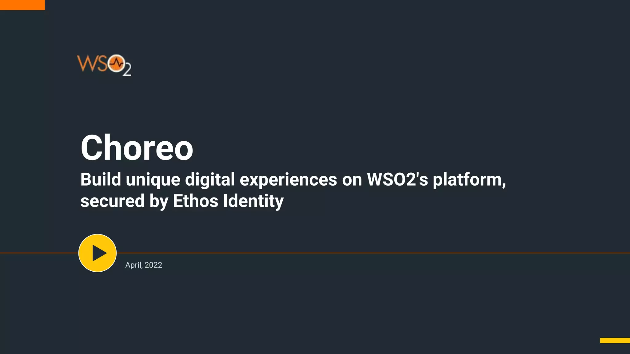 Choreo - Build unique digital experiences on WSO2's platform, secured ...
